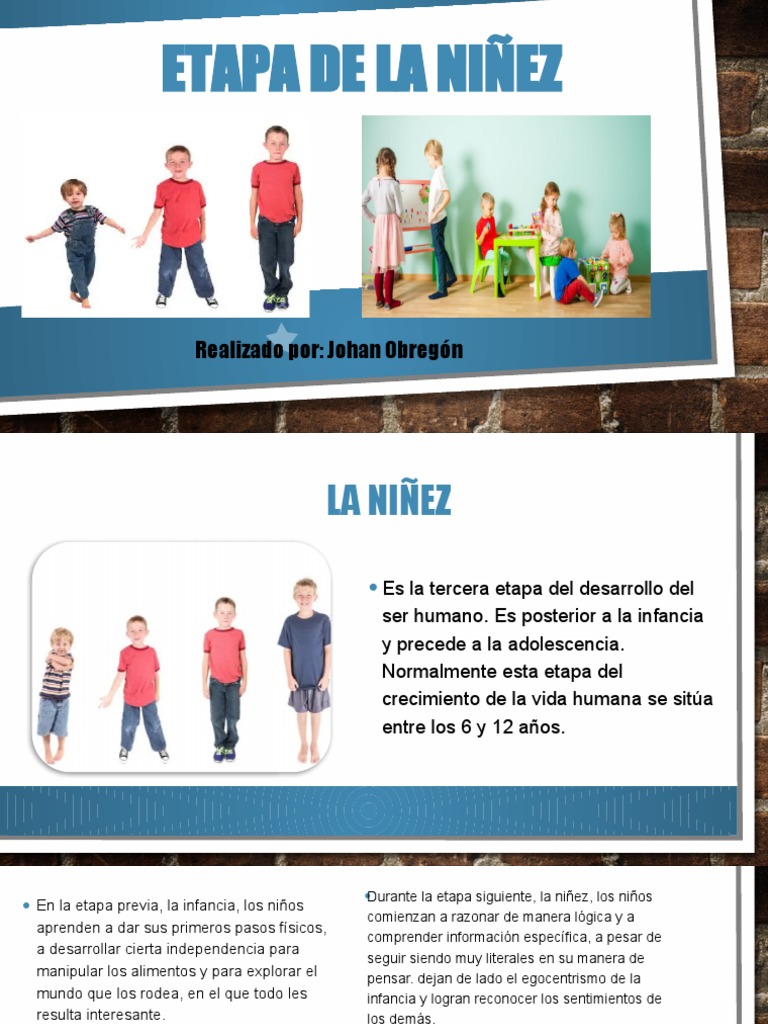 Etapa de La Niñez | PDF | Infancia | Pensamiento