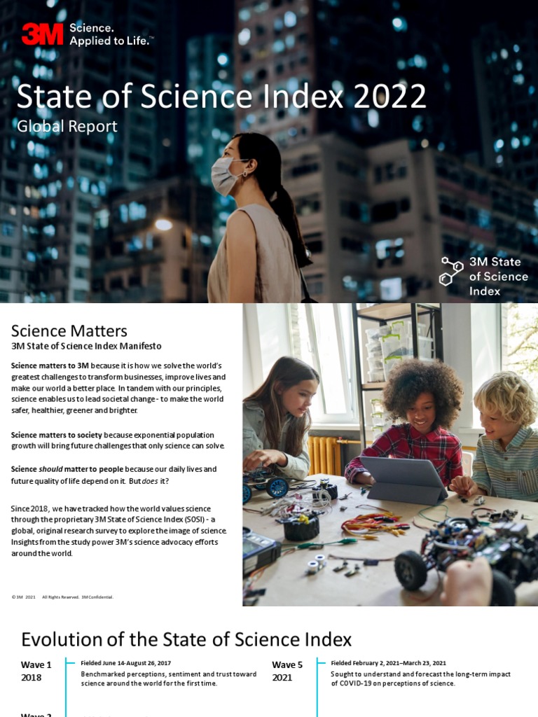 3M Science. (2022) State of Science Index (Global Report) | PDF | Science, Technology ...