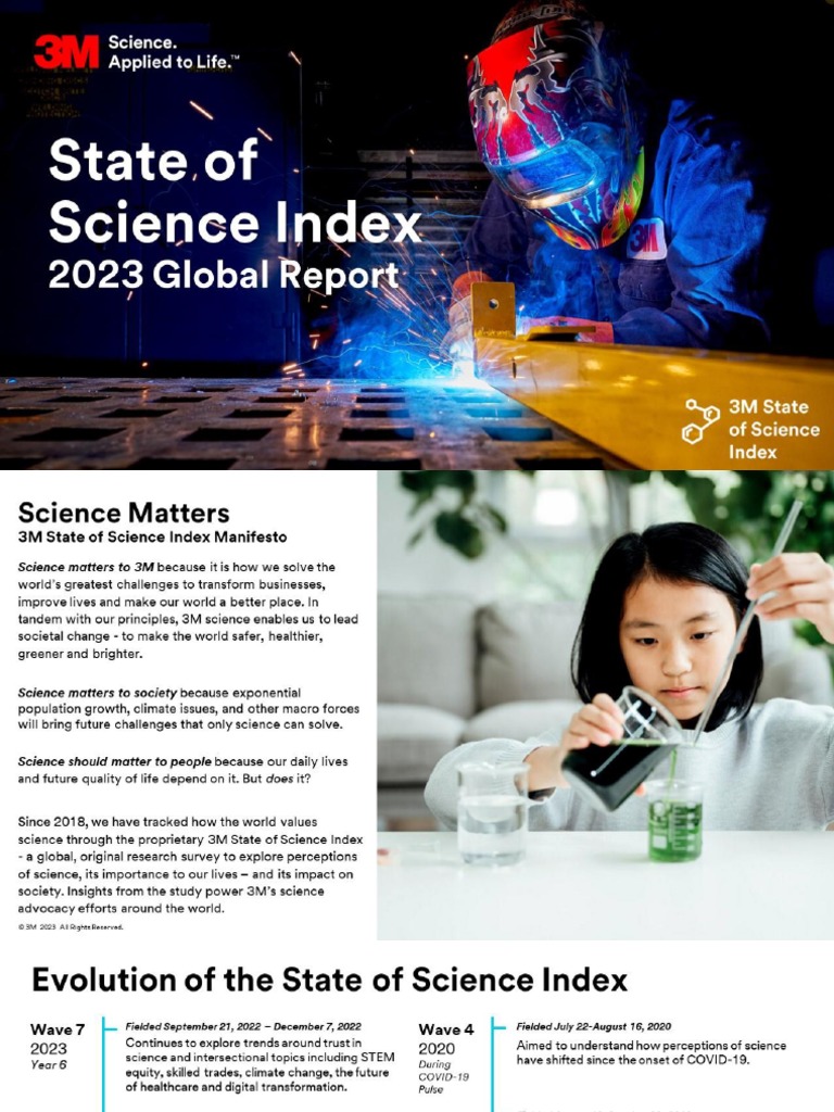 3M Science. (2023) State of Science Index (Global Report) | PDF | Jargon | Legal Concepts