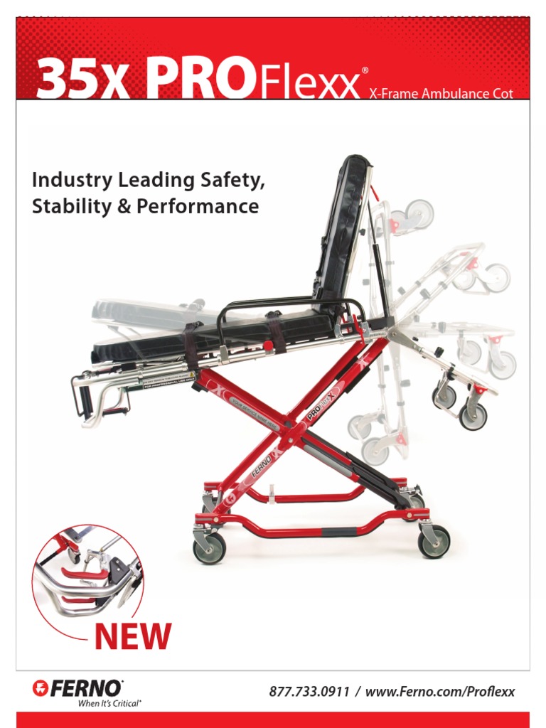 Ficha Tecnica Camilla 35X Proflexx Ferno | PDF | Manufactured Goods ...