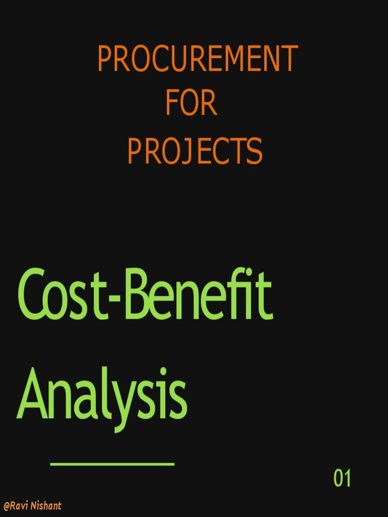 Cost Benefit | PDF | Cost–Benefit Analysis | Net Present Value