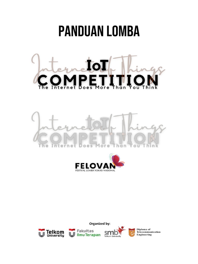 Panduan lomba IoT Competition | PDF
