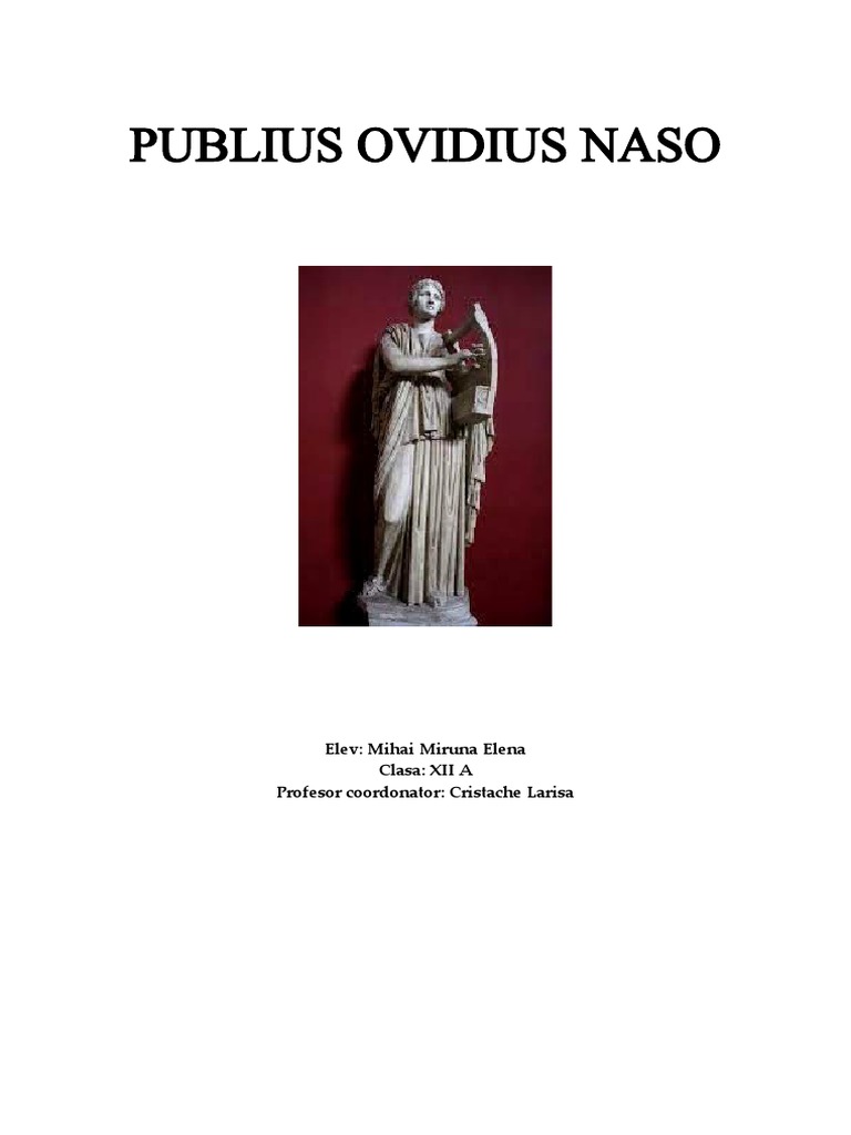 Publius Ovidius Naso | PDF