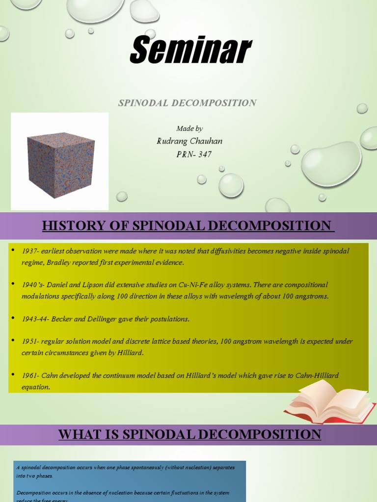 Spinodal Decomposition | PDF | Nucleation | Thermodynamics