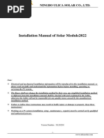 CEC JA Solar PV Bifacial Double-Glass Modules Inatallation Manual | PDF ...