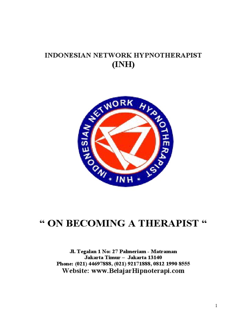 Modul Hypnotherapy Fredy INH | PDF