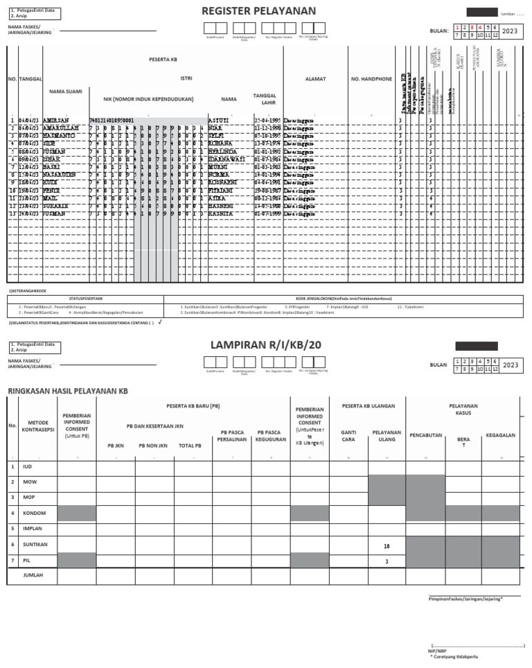 R I KB - 20 Desa Singgere Juni 2023 | PDF