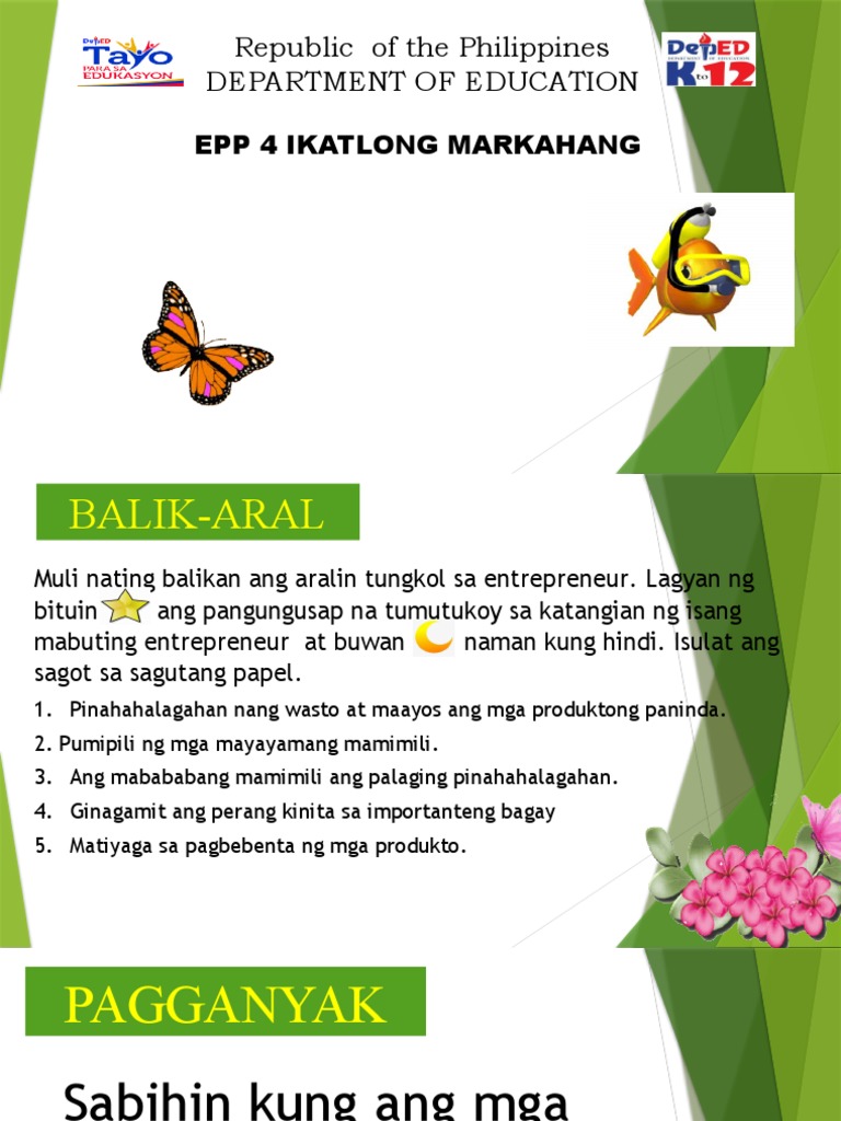 Epp Ict Co 2023 1 Pdf