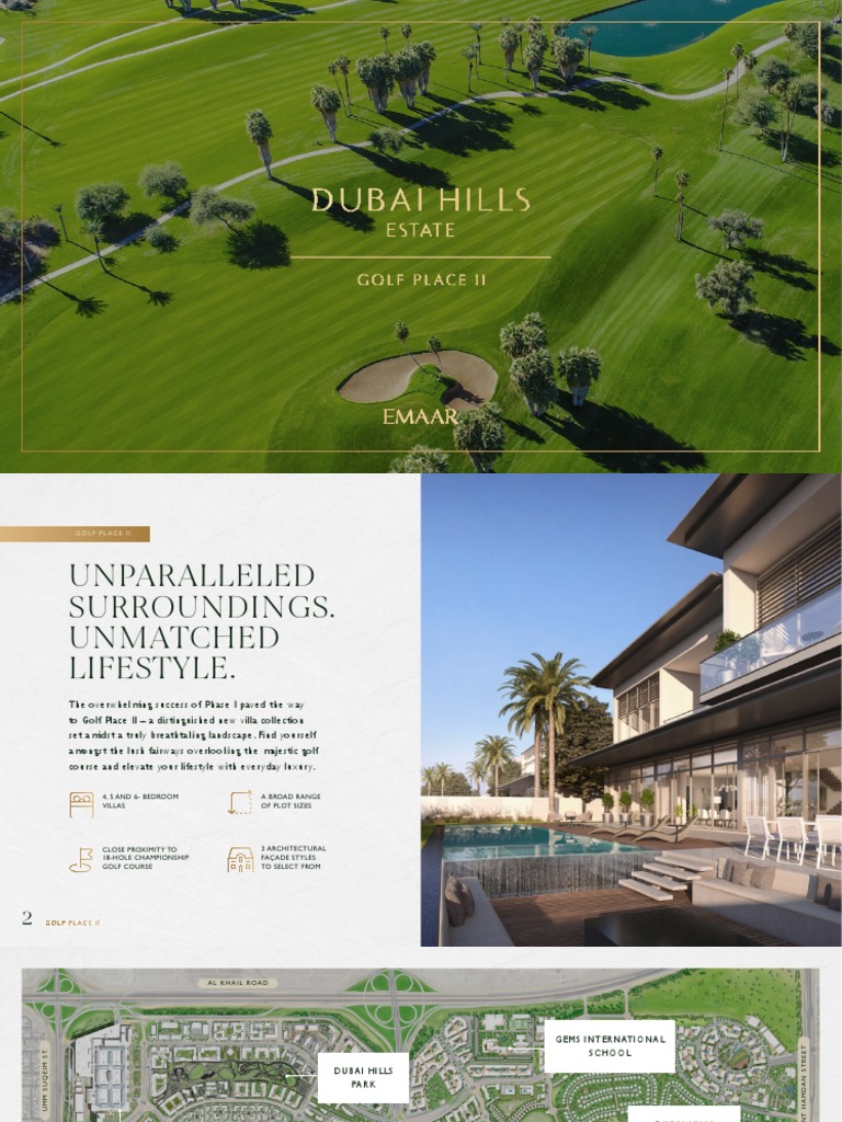 Golf Place Terraces 2 | PDF | Dubai | United Arab Emirates
