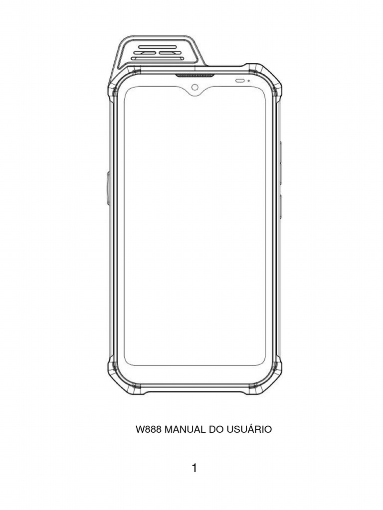 Manual do Usuário W888: Instruções e Configurações | PDF | Celulares ...