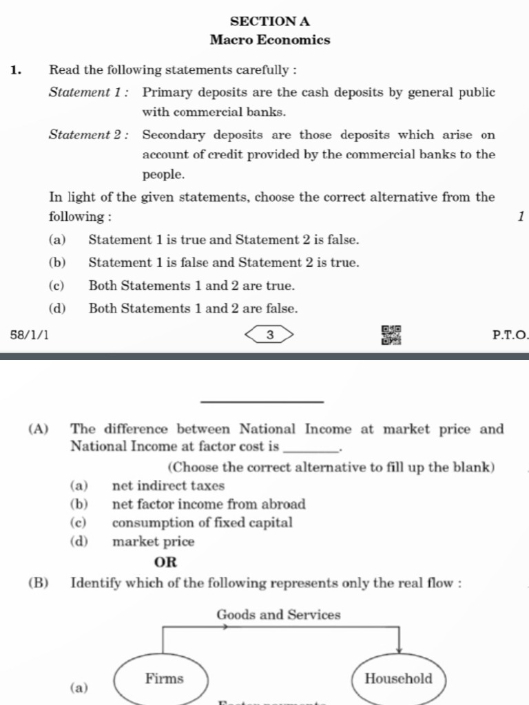 Economics Paper PDF | PDF