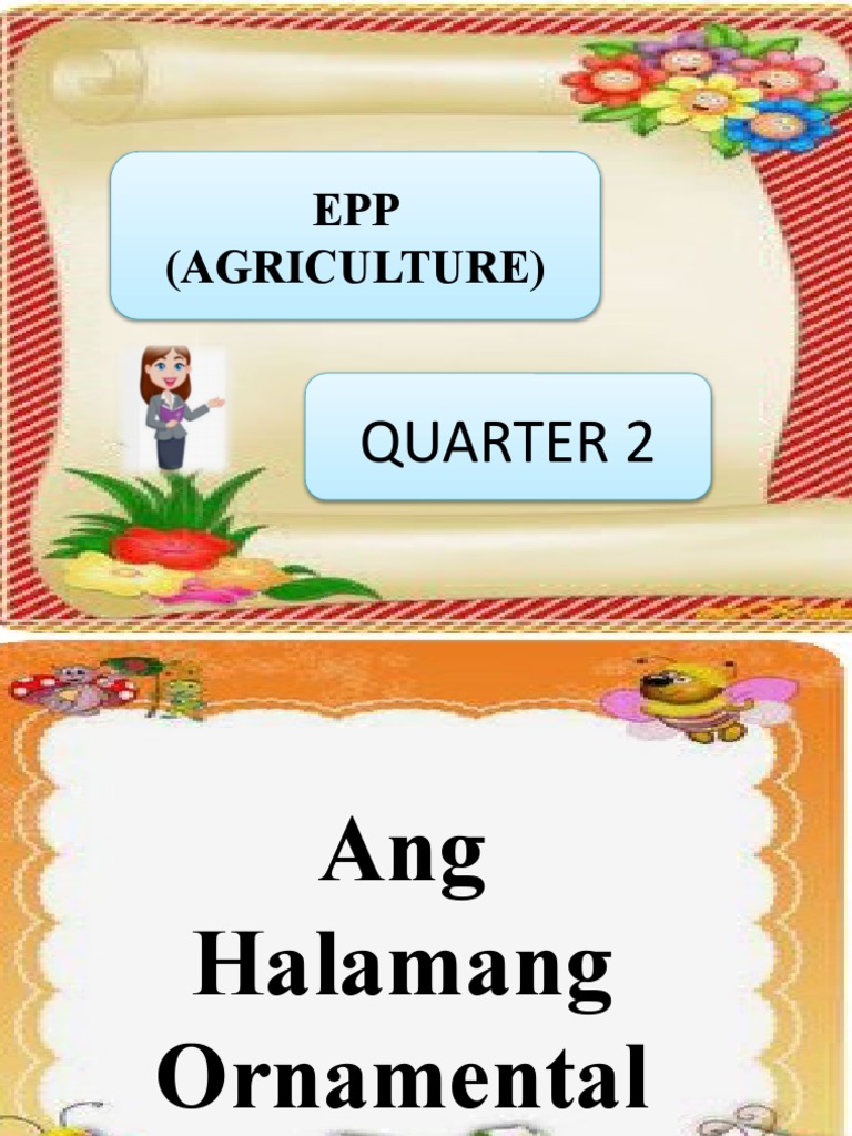 Epp 4 Agri Q2 | PDF