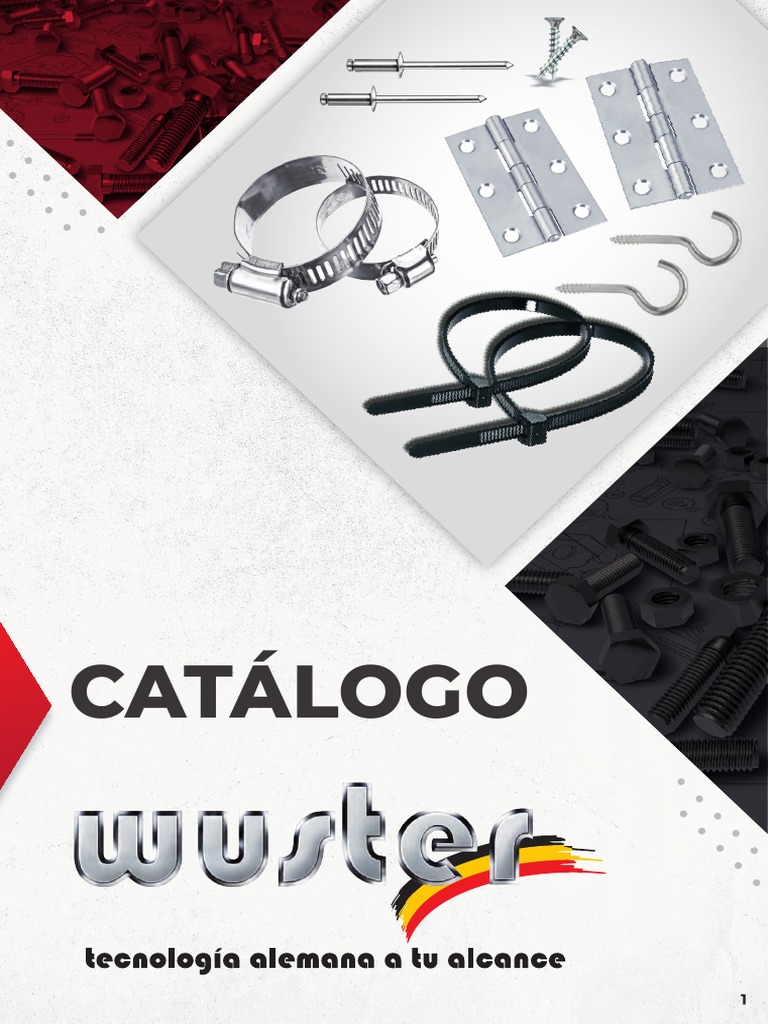 Catalogo Wuster Pdf Componentes Materiales