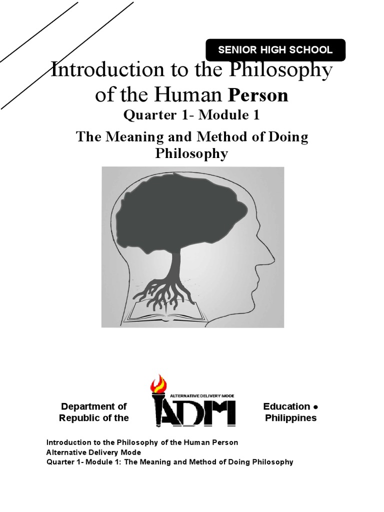 Philo - Mod1-Q1 Introduction To The Philosophy of The Human Person v3 ...