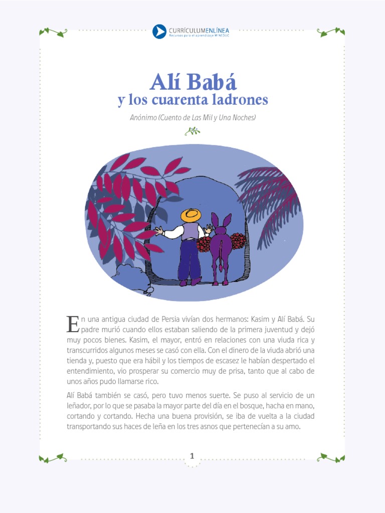 Ali Baba y Los Cuarenta Ladrones | PDF