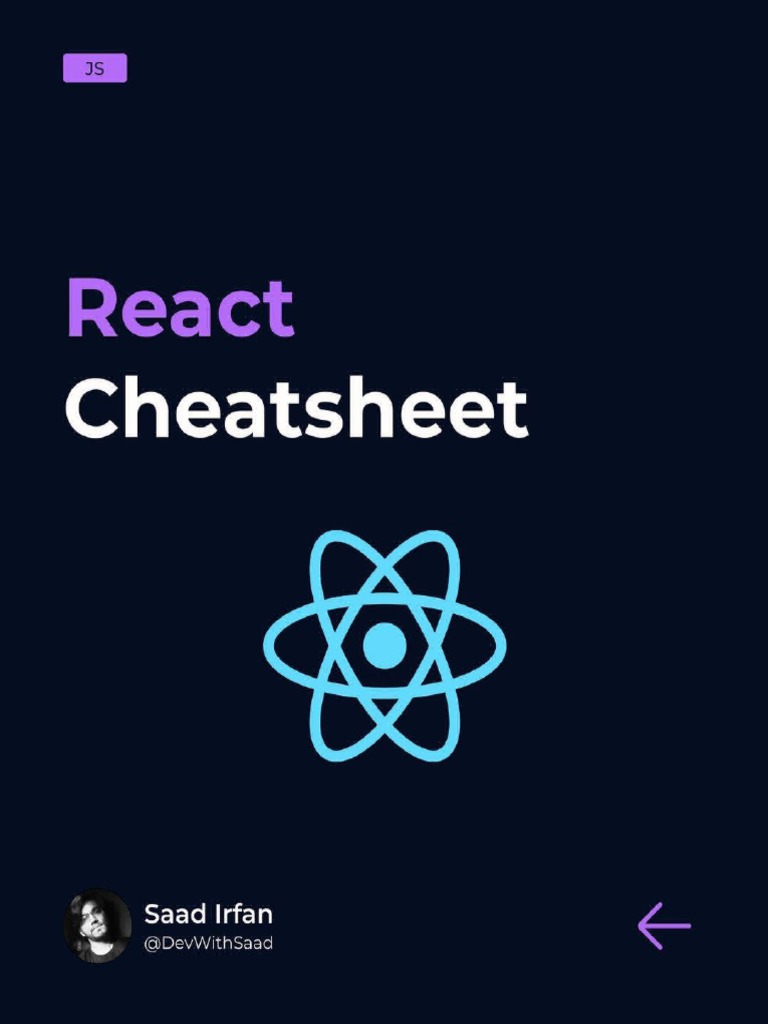 React Cheatsheet | PDF