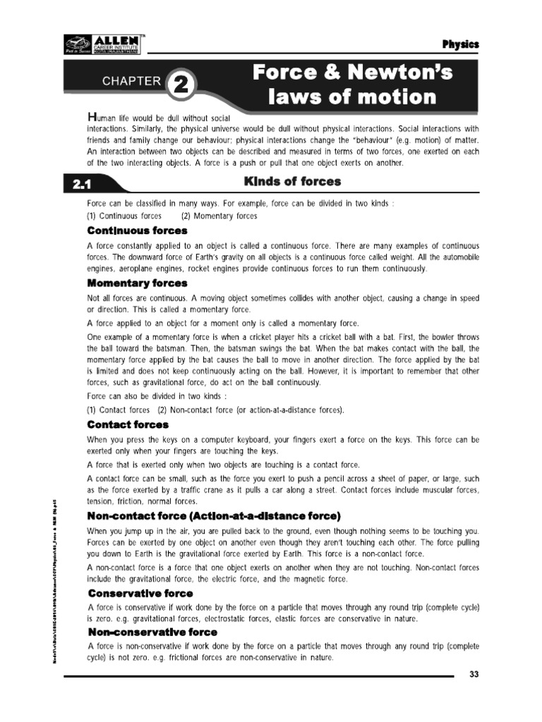 Allen Force & Nlm | PDF