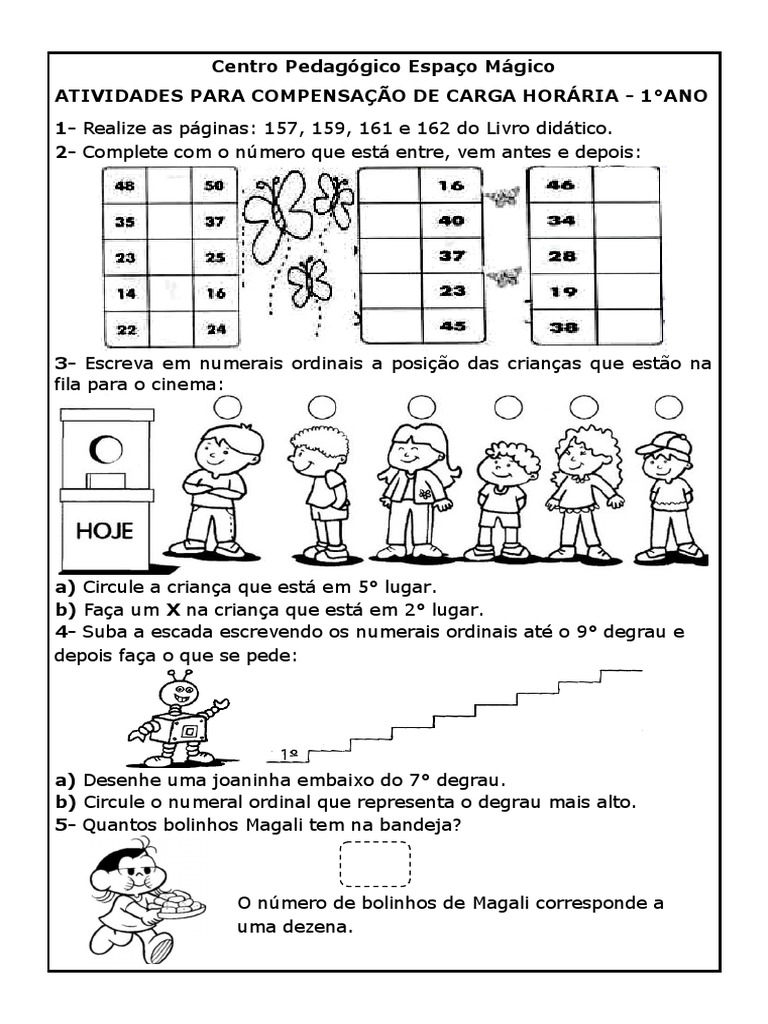 1° Ano Ativ. 15 | PDF