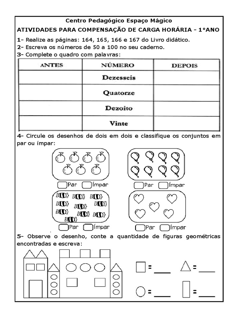 1° ano ativ.17 | PDF