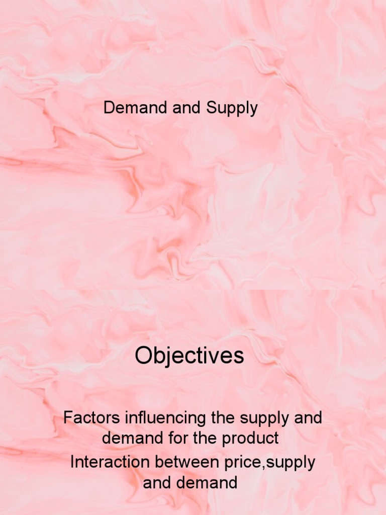 Demand and Supply 2 | PDF | Demand | Supply (Economics) Demand and Supply 2 | PDF | Demand | Supply (Economics)