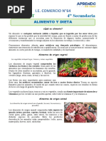 Comparativa: Comida Saludable vs Chatarra | PDF | Alimentos | Nutrición