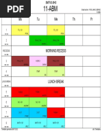 KRSS Timetable Semester 1 2023 - 30 Dec | PDF
