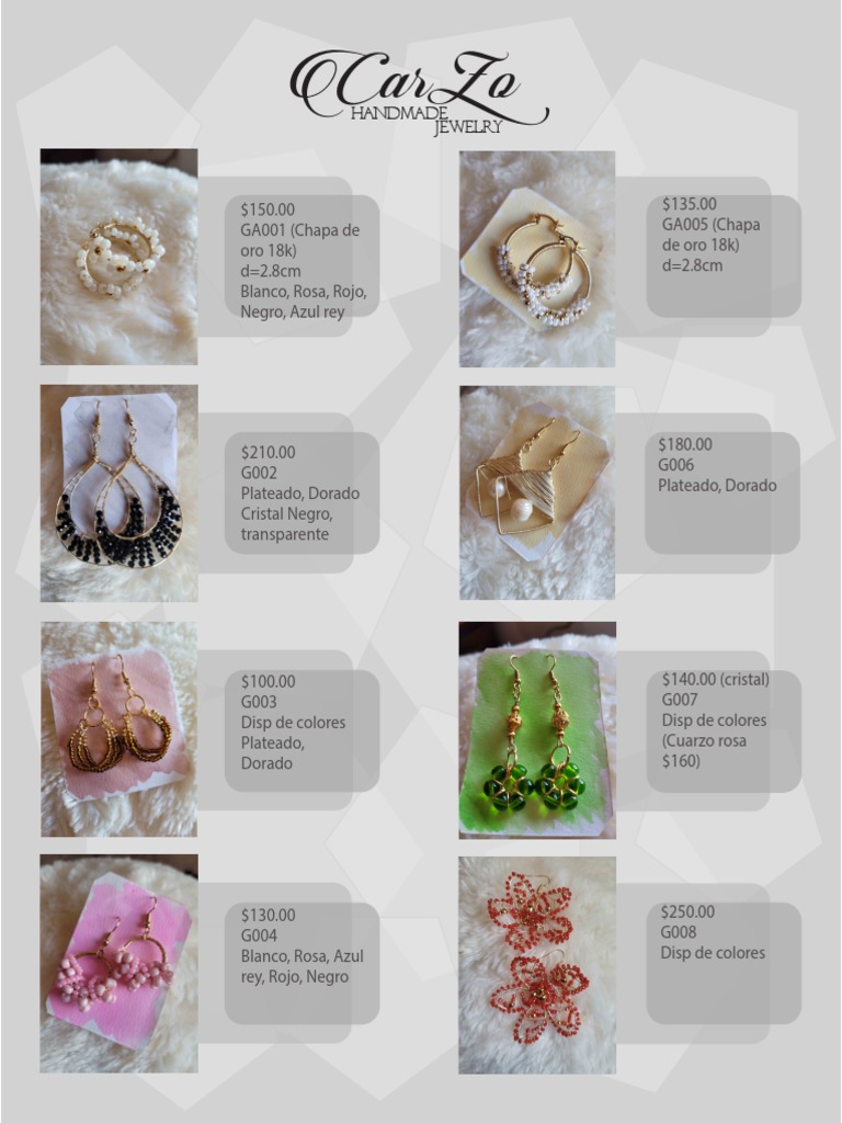 CarZo Handmade (22 junio 2023) | PDF | Rojo | Color