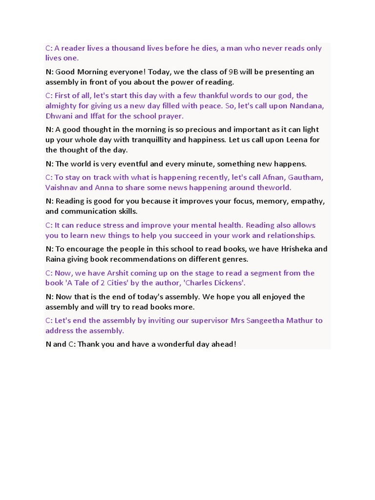 script for assembly modified¬ | PDF