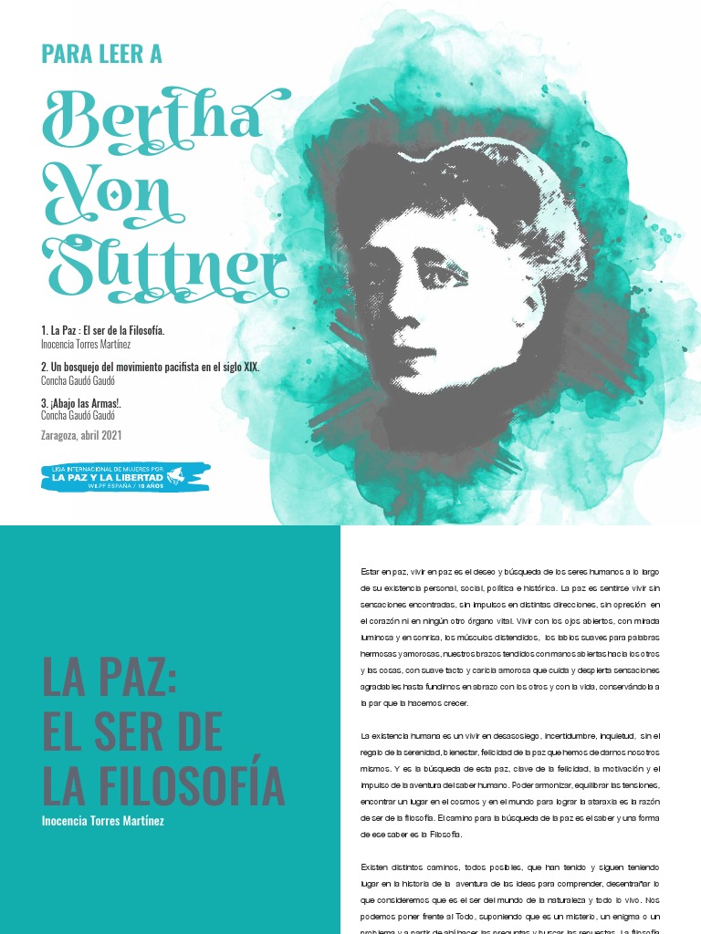 Abajo Las Armas - Bertha Bon Suttner | PDF | Amor | Virtud