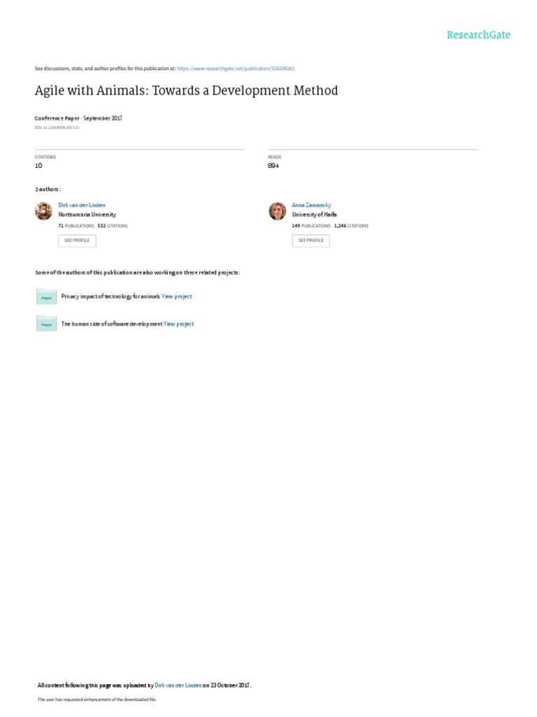 Agile Development for Animal Tech | PDF | Agile Software Development ...