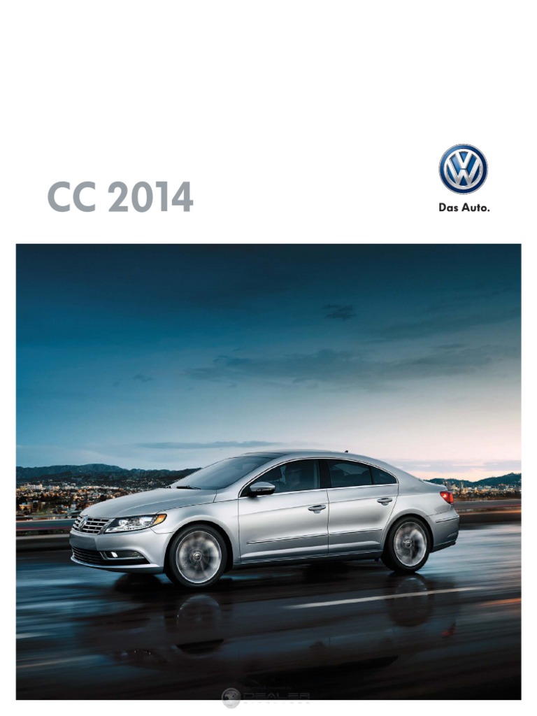 VW CC 2014 Ca | PDF | Fuel Economy In Automobiles | Automatic Transmission