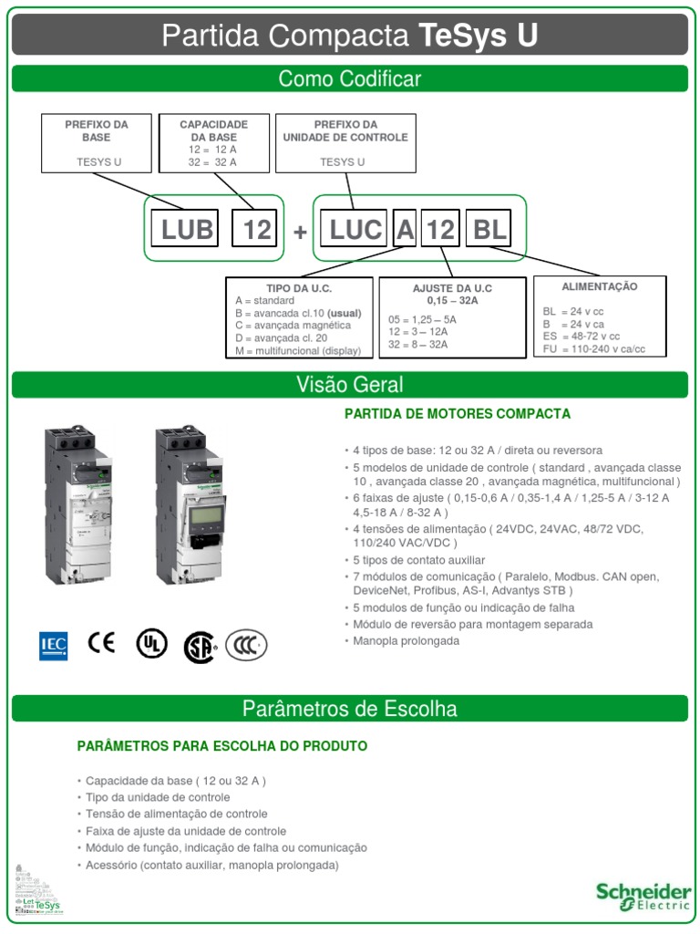 Overview Tesys U | PDF