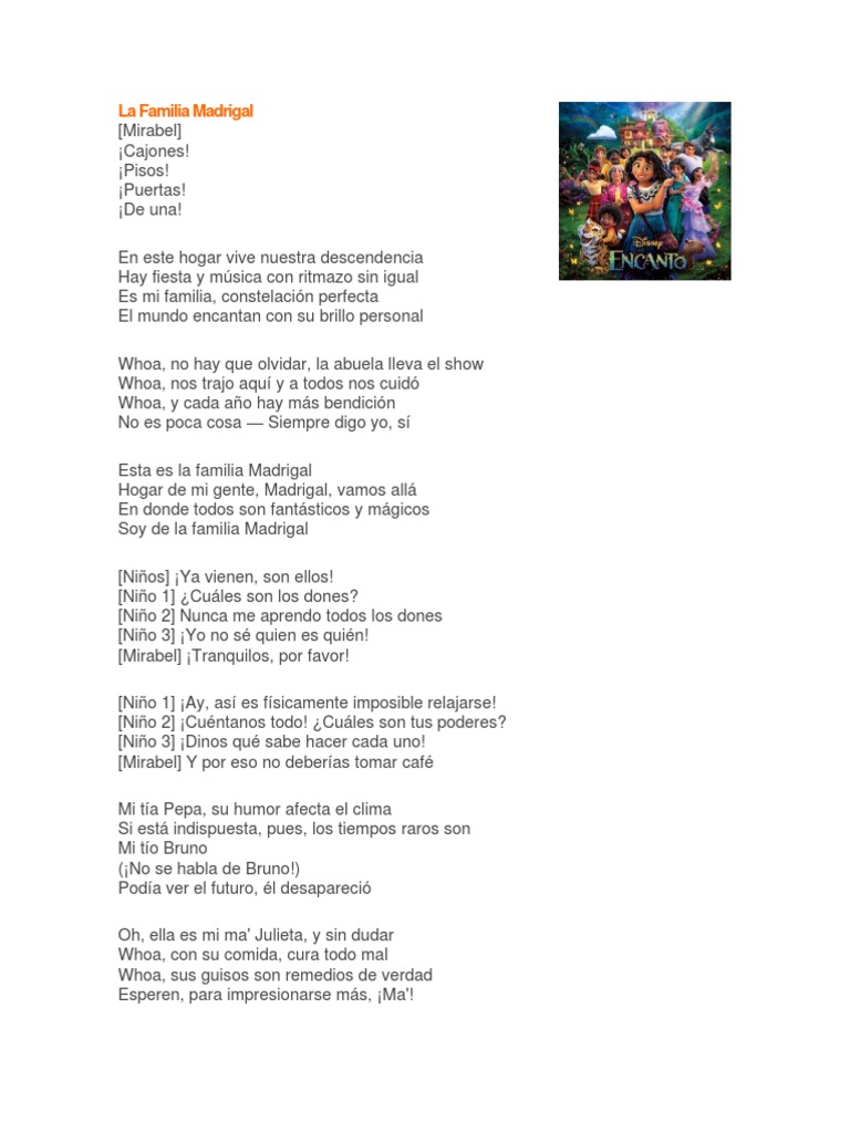 La Familia Madrigal (32 COPIAS) | PDF | Religión y espiritualidad