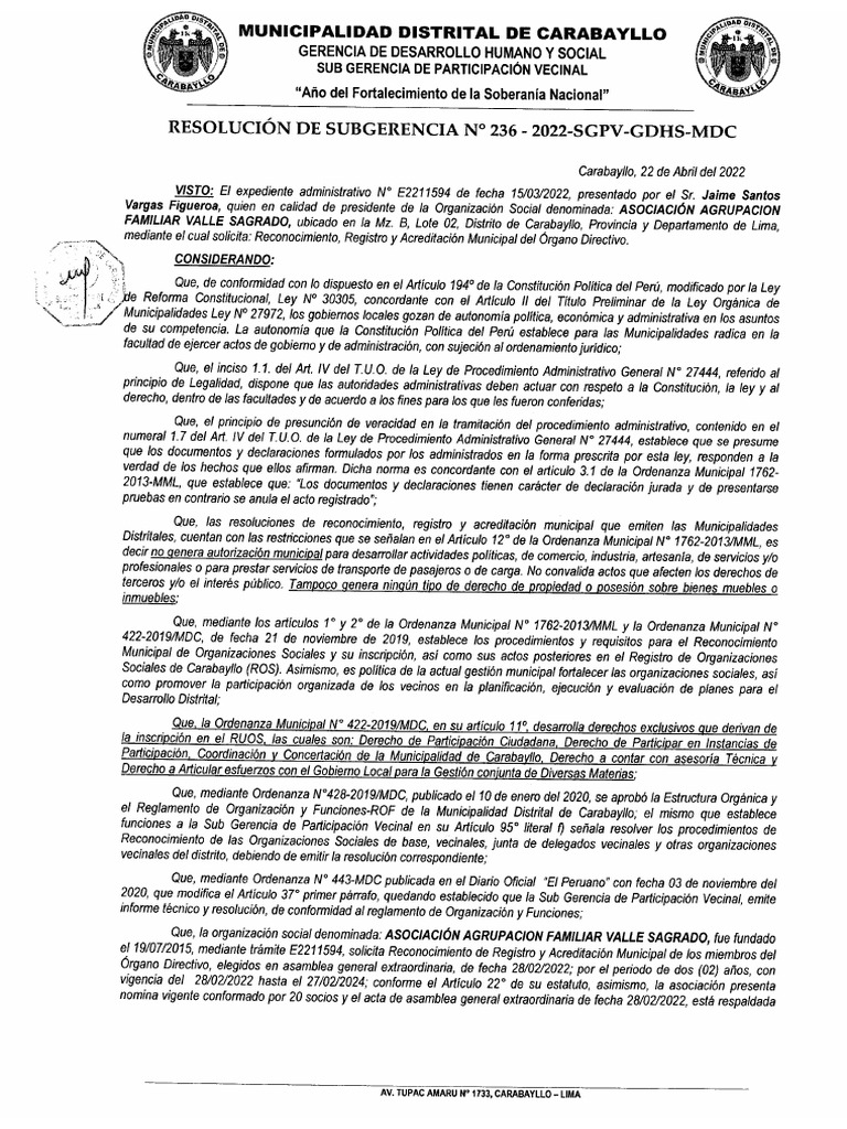 Resol. 236-2022 | PDF