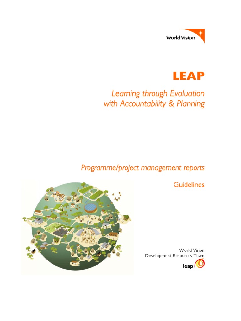 LEAP Programme Project Reporting Guidelines | PDF | Monitoring And ...