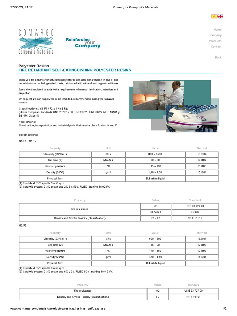 Comargo - Composite Materials | PDF | Physical Chemistry | Chemical Substances