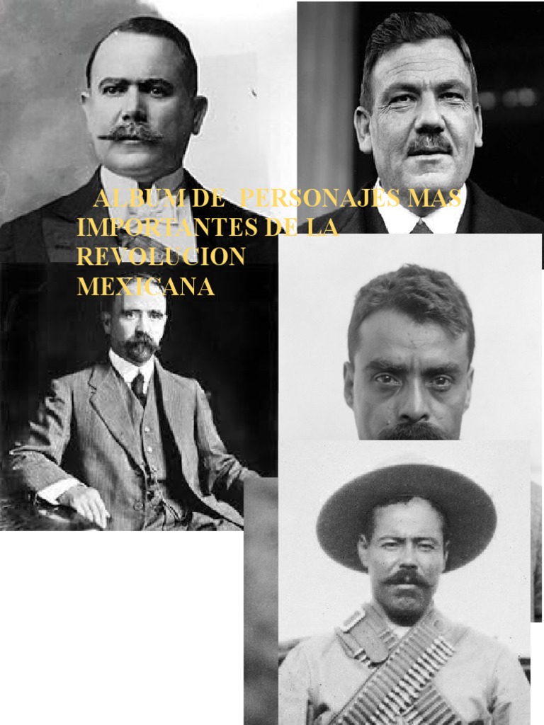 Album de Personajes Mas Importantes de La Revolucion Mexicana | PDF | Arte