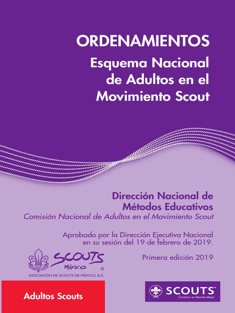 09 Esquema de Adultos en El Movimiento Scout 2019 | PDF | Exploración ...