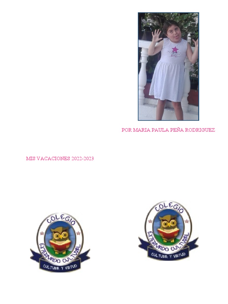 Mis Vacaciones 2022 Mapu | PDF
