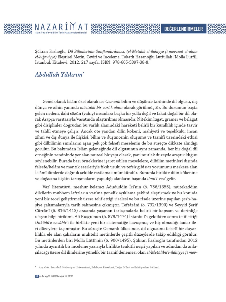 The Classification of Linguistic Science | PDF