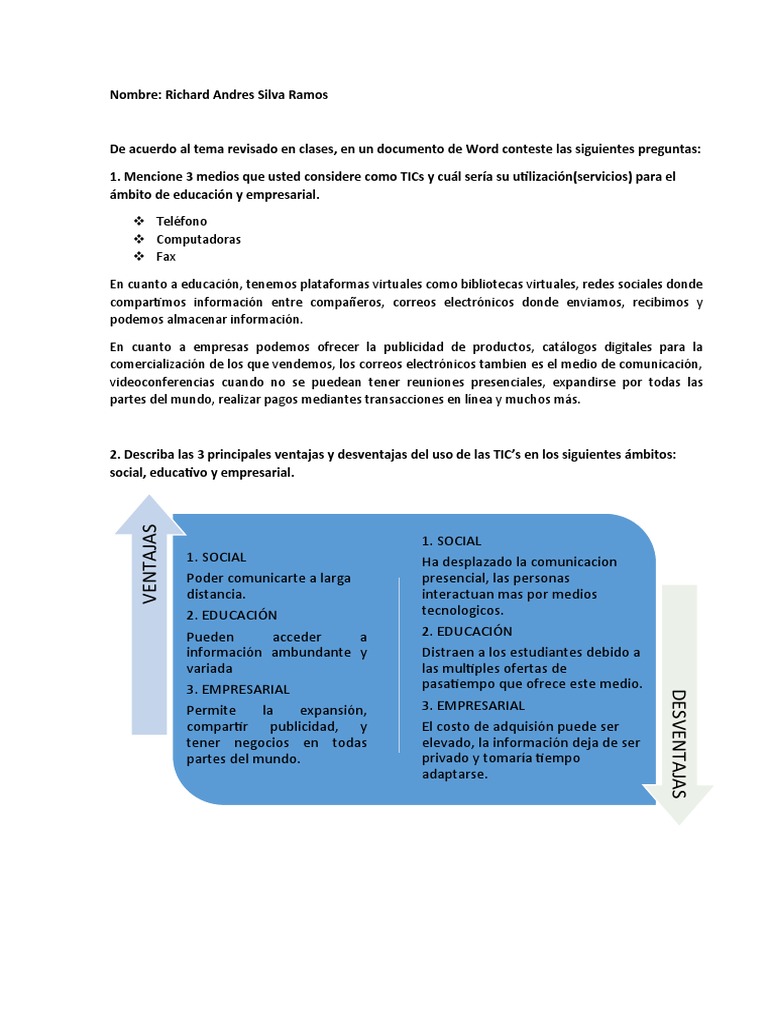 Tarea 1 Computacion Tics | PDF