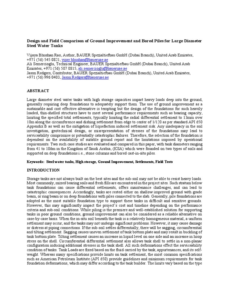 DFI 47 Maryland Design and Field Comparison of Ground Improvement and ...