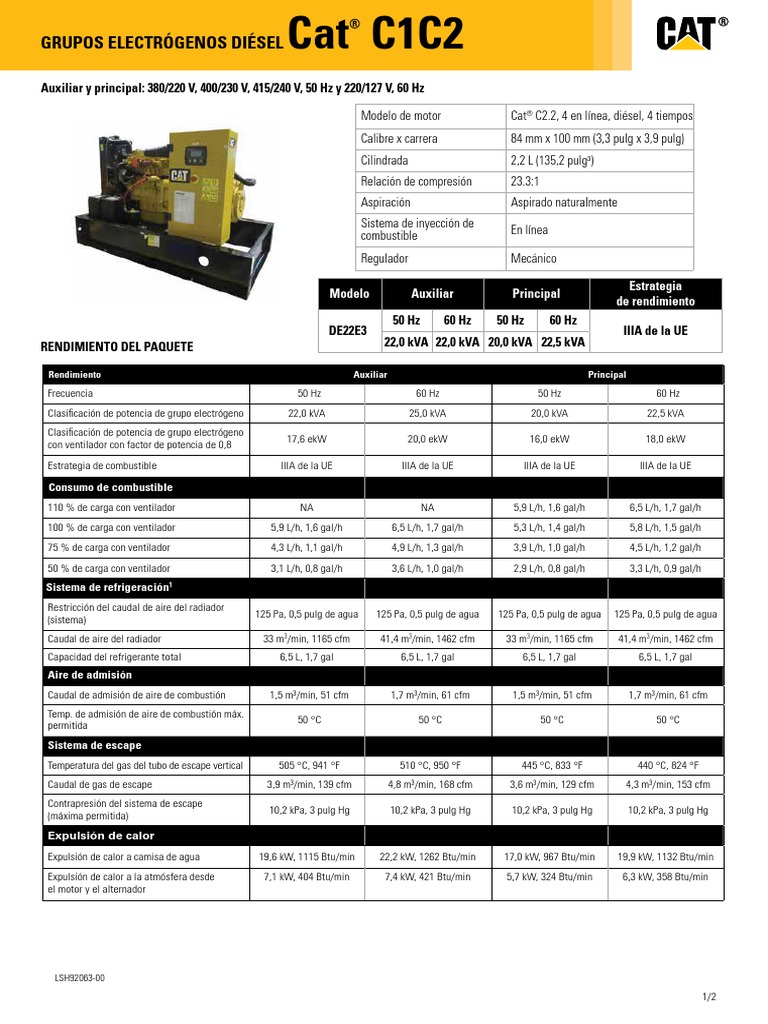 Ficha Tecnica Grupo E. De22e3 | PDF