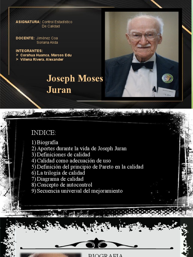 Joseph Juran | PDF | Calidad (comercial) | Business