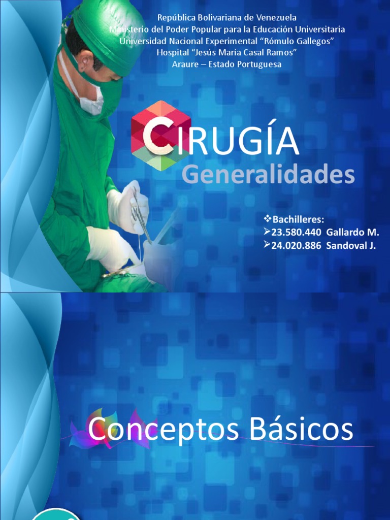 Cirugía General | PDF | Medicina CLINICA | Especialidades Medicas