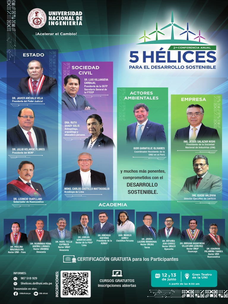 Afiche 5 Helices Final Cambios | PDF | Perú
