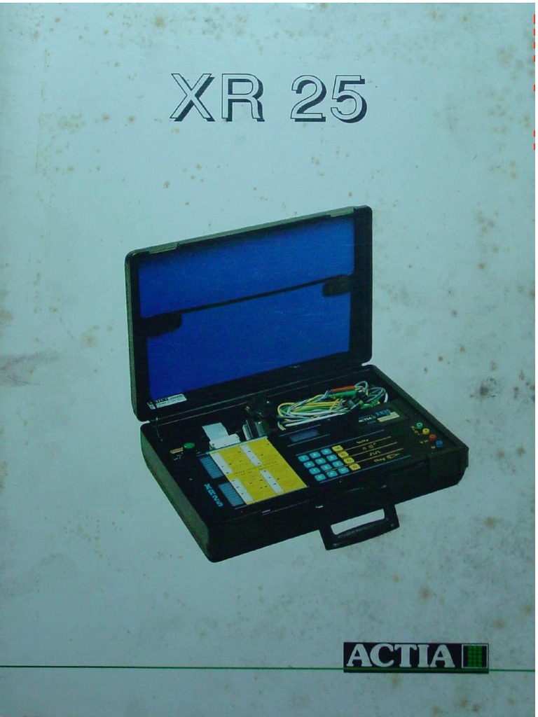 Manual XR25 | PDF