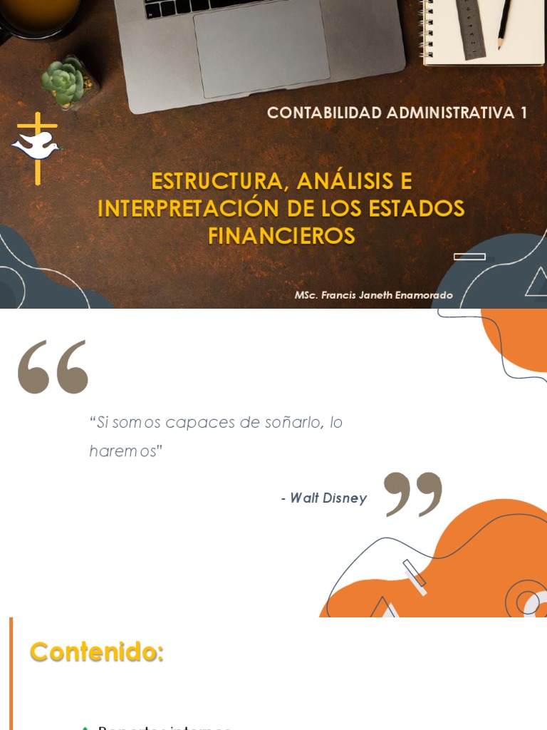 Estructura, Análisis e Interpretación de EF Internos | PDF | Costo | Ciencias económicas