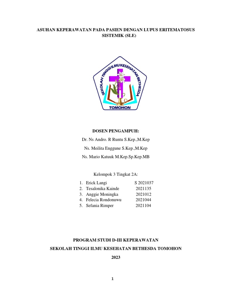 Asuhan Keperawatan Lupus SLE | PDF | Pengembangan Diri | Kesehatan Holistik