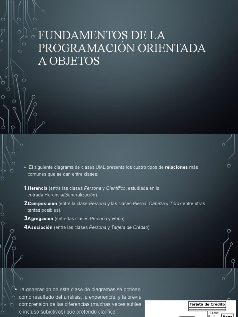 Fundamentos de La Programación Orientada A Objetos | PDF | Java (lenguaje de programación ...